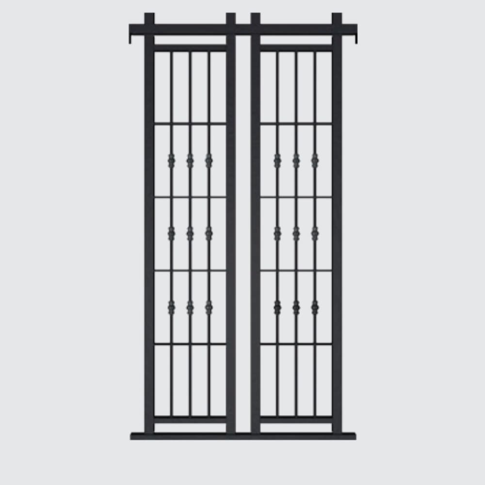 Grate di sicurezza Torino. Inferriate finestre Alice light®.